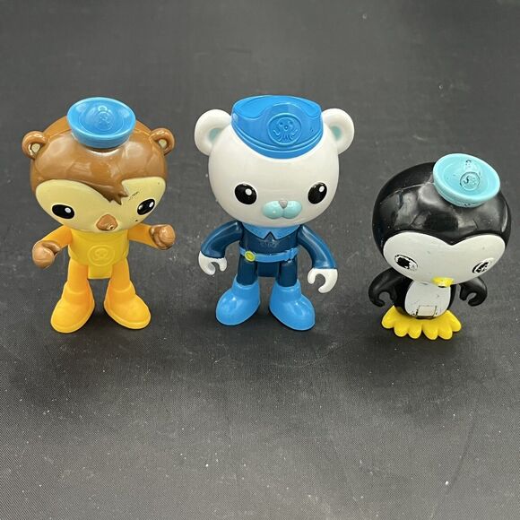 Fisher-Price | Toys | Mattel Octonauts Figures Toy Lot Of 3 Various ...